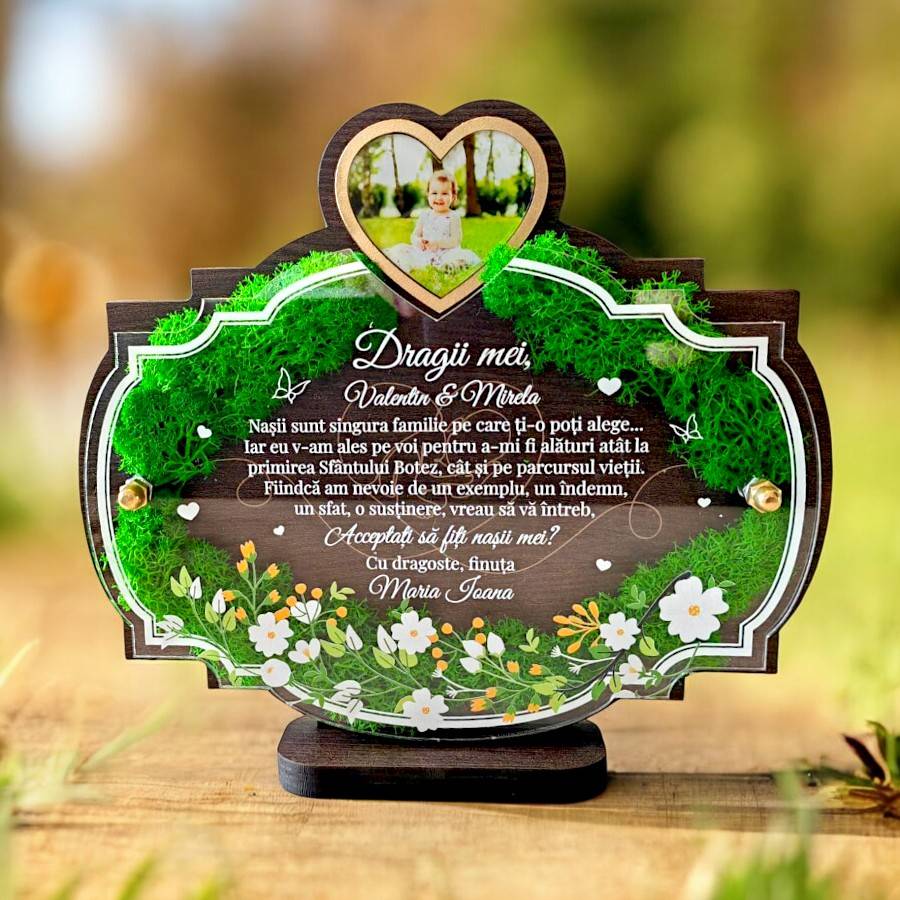 Trofeu personalizat - Acceptati sa fiti nasii mei